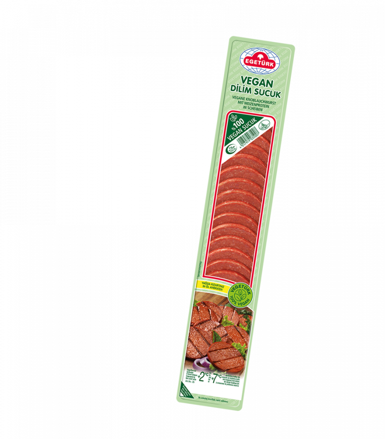 VEGAN DİLİM SUCUK | Egetürk VEGAN